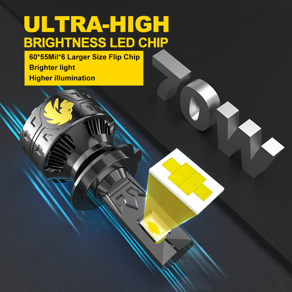 NAOEVO Noble Series | 70W 8400LM LED Headlight Bulb