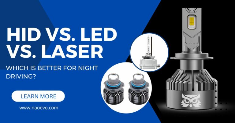 HID, LED o láser, ¿qué bombilla decoche ilumina más? - NAOEVO