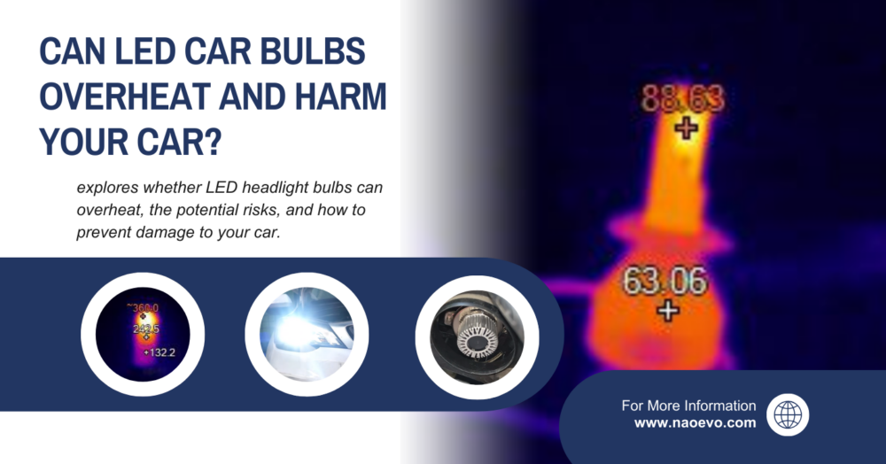Can LED Headlight Bulbs Overheat and Harm Your Car? - NAOEVO